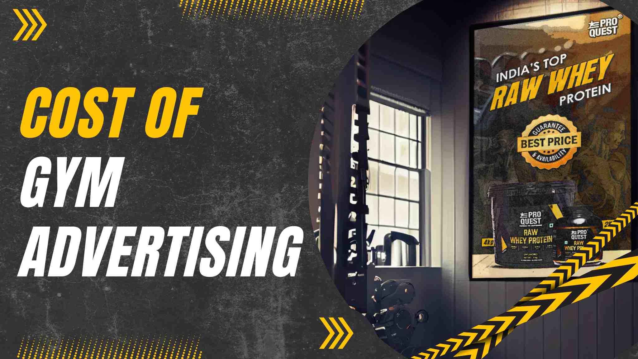 Cost of Gym Advertising in India / Gym Branding Rates