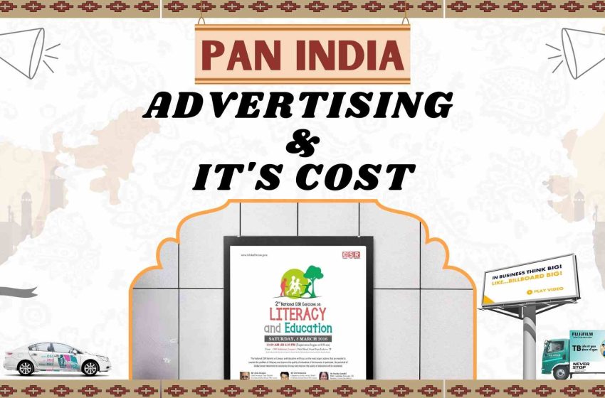 Pan India Advertising & Marketing Services and Rates